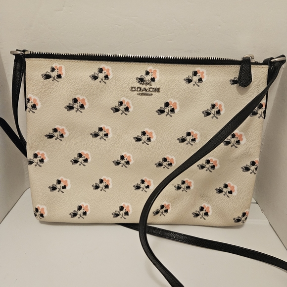 Coach | Bags | Coach Shoulder Bag Tablet Carrier With Satin Drawstring ...